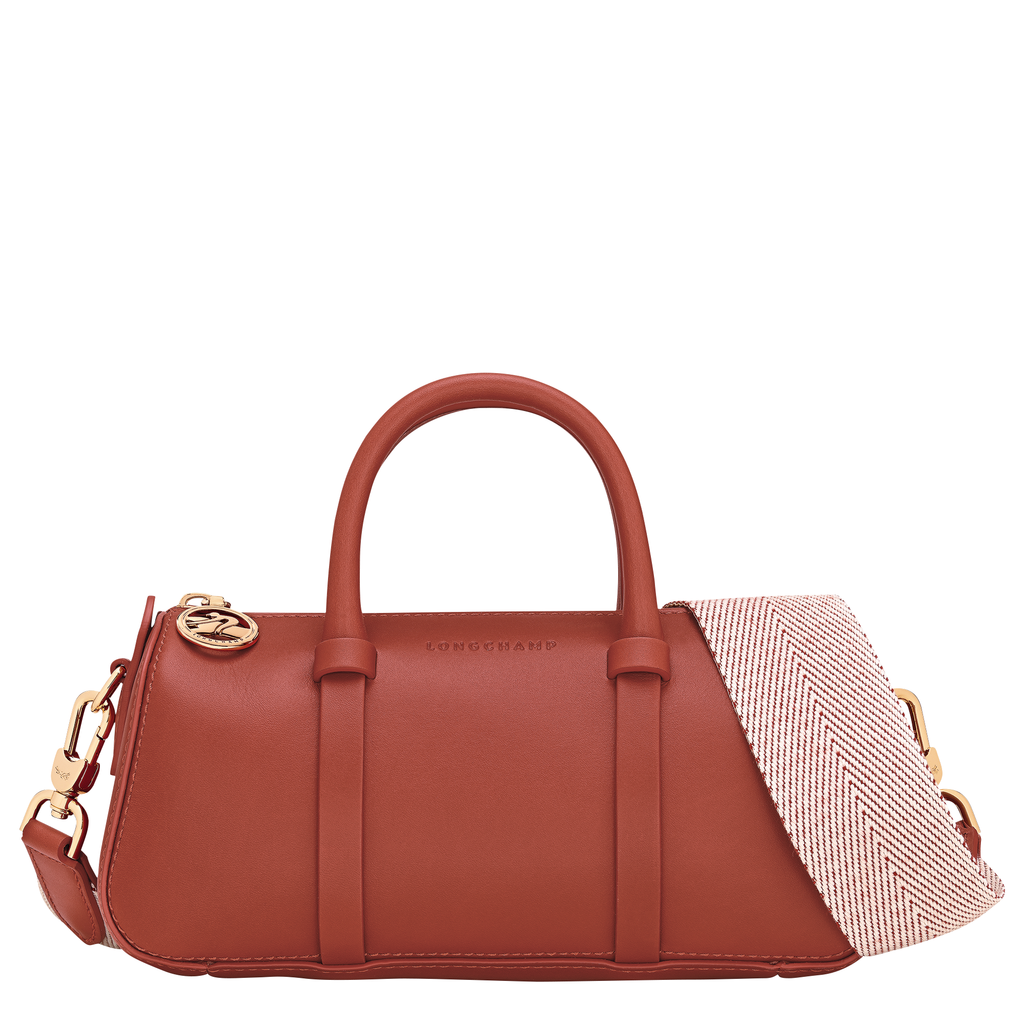 Daylong S Handbag Terracotta - Leather | Longchamp ID – LONGCHAMP