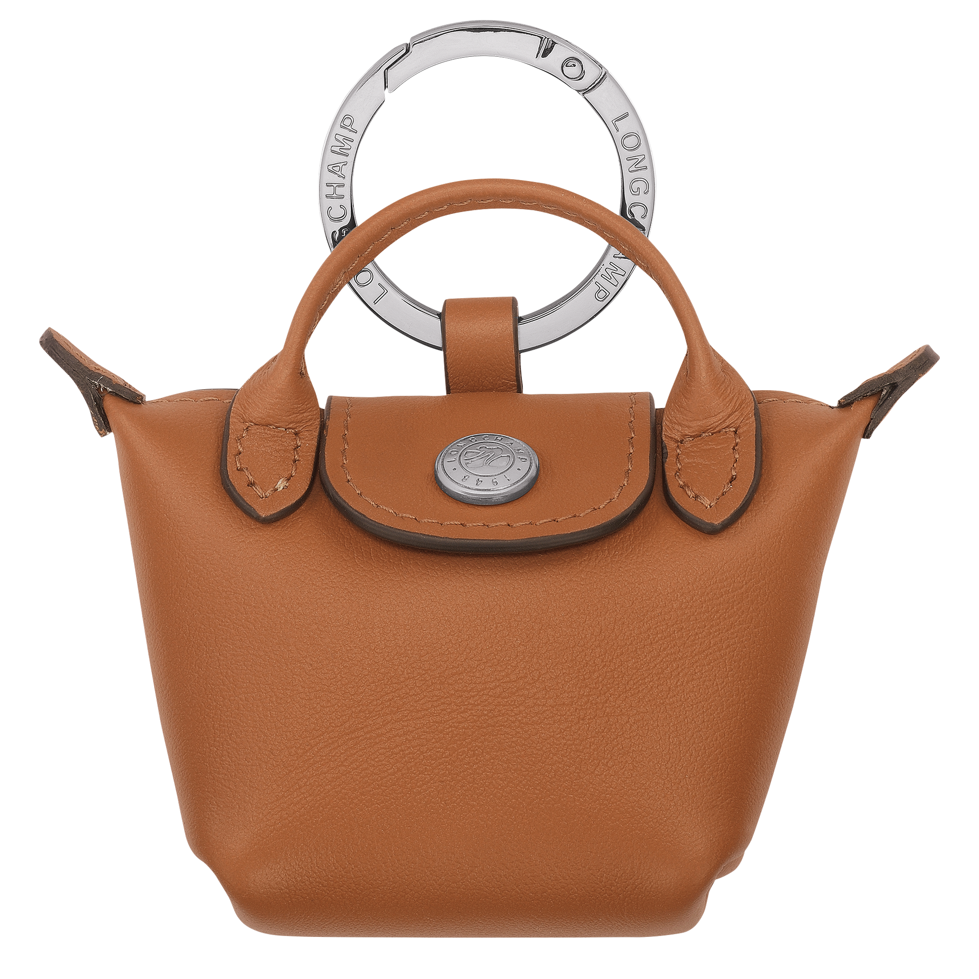 Le Pliage Xtra Key ring Cashew - Leather | Longchamp ID – LONGCHAMP