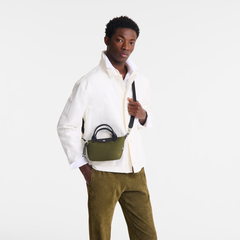 Tas Tangan Le Pliage Energy XS Khaki - Kanvas - L1500HSR892 | Longchamp ID