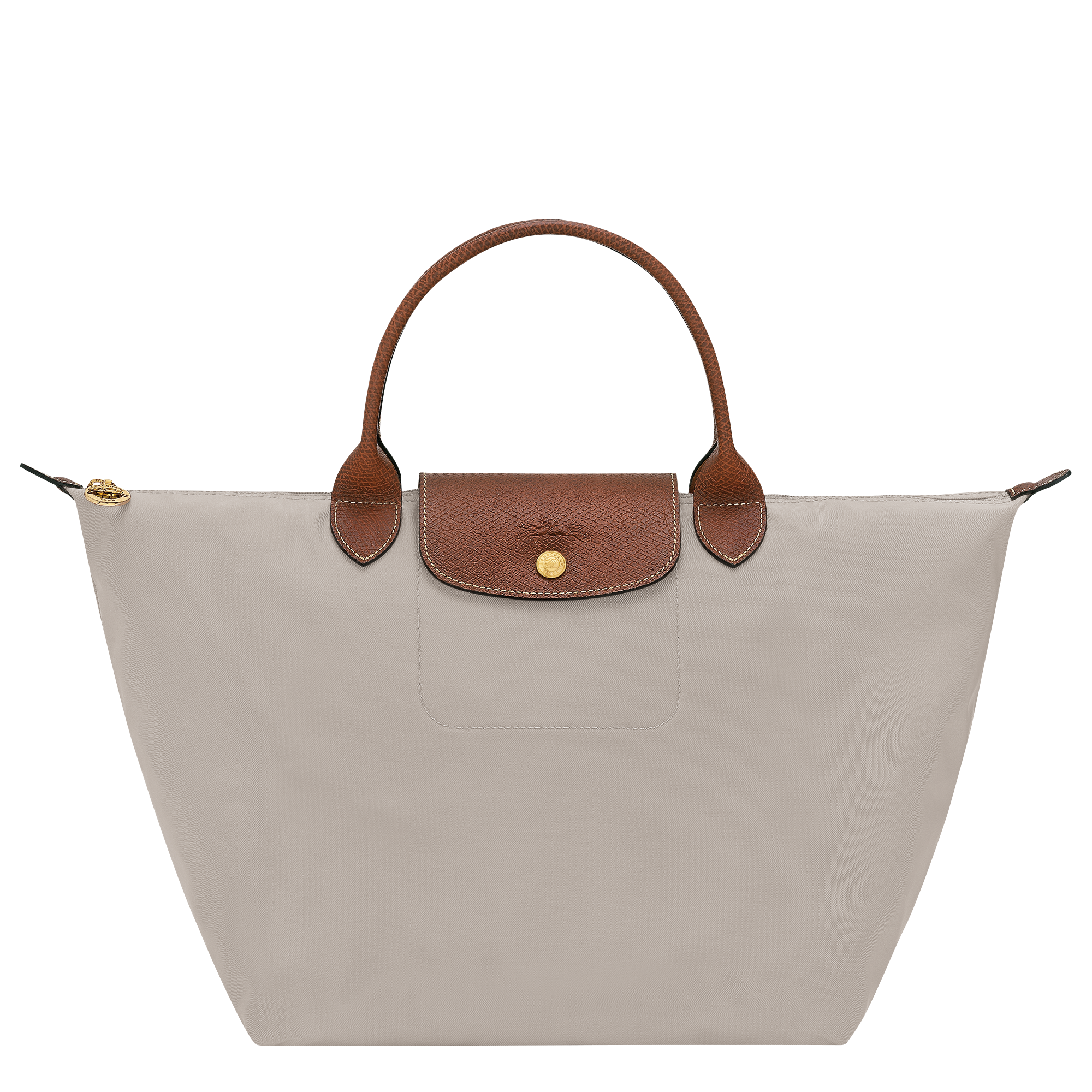 Le Pliage Original M Handbag Pebble - Canvas | Longchamp ID – LONGCHAMP