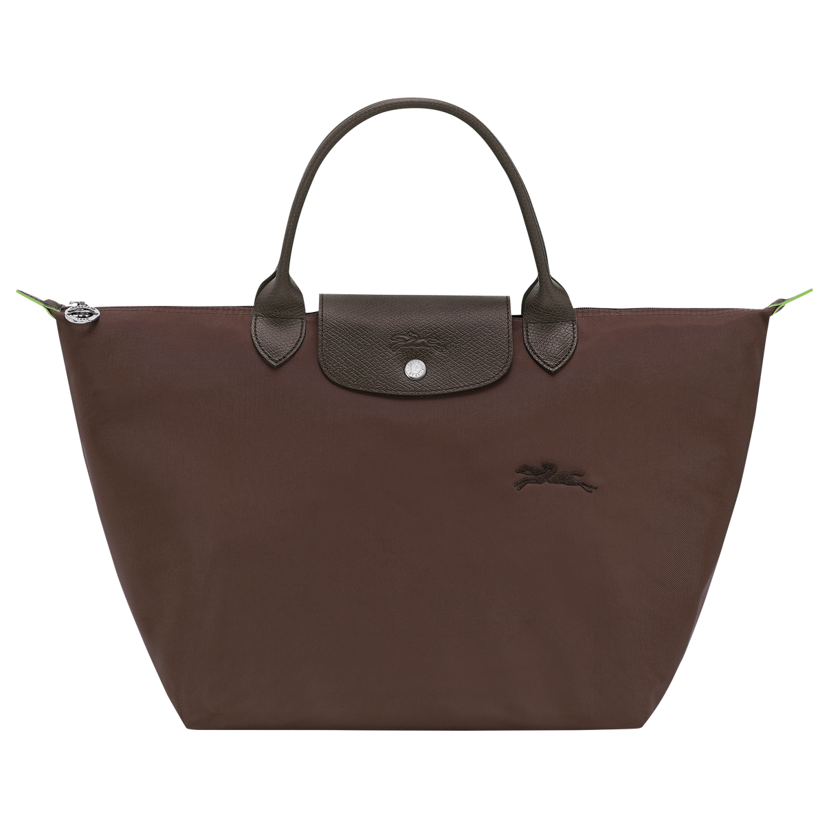 Le Pliage Green M Handbag Mocha - Canvas - L1623919002 | Longhamp ID ...