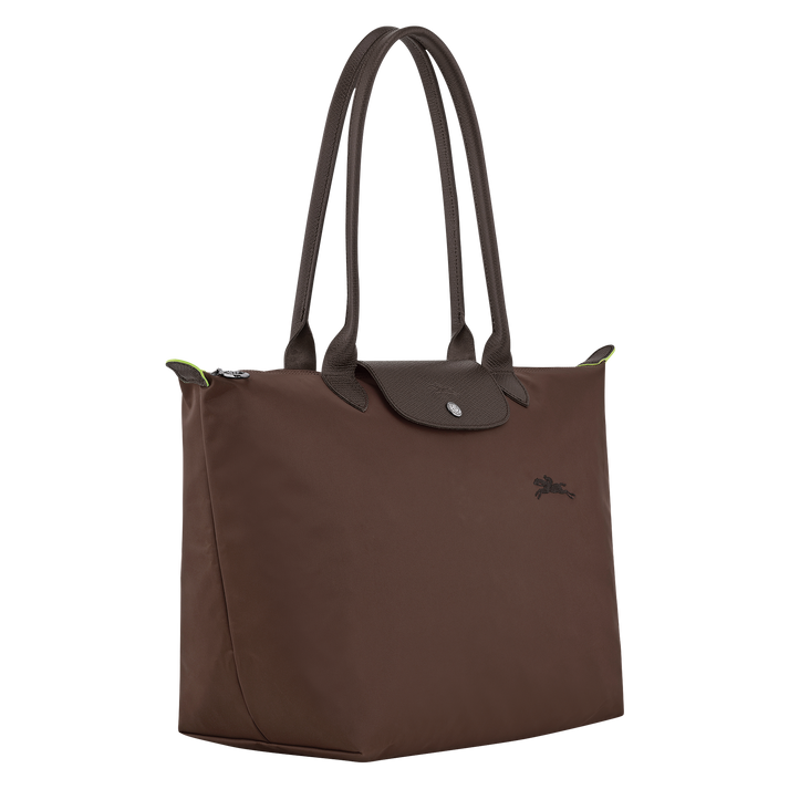 Le Pliage Green L Tote bag Mocha - Canvas - L1899919002 | Longhamp ID ...